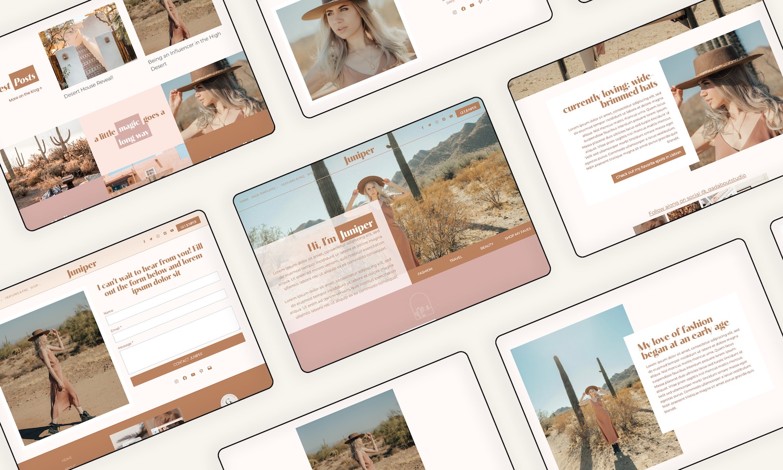 Boho Wordpress Theme | Wordpress Template for Bloggers | Wordpress ...