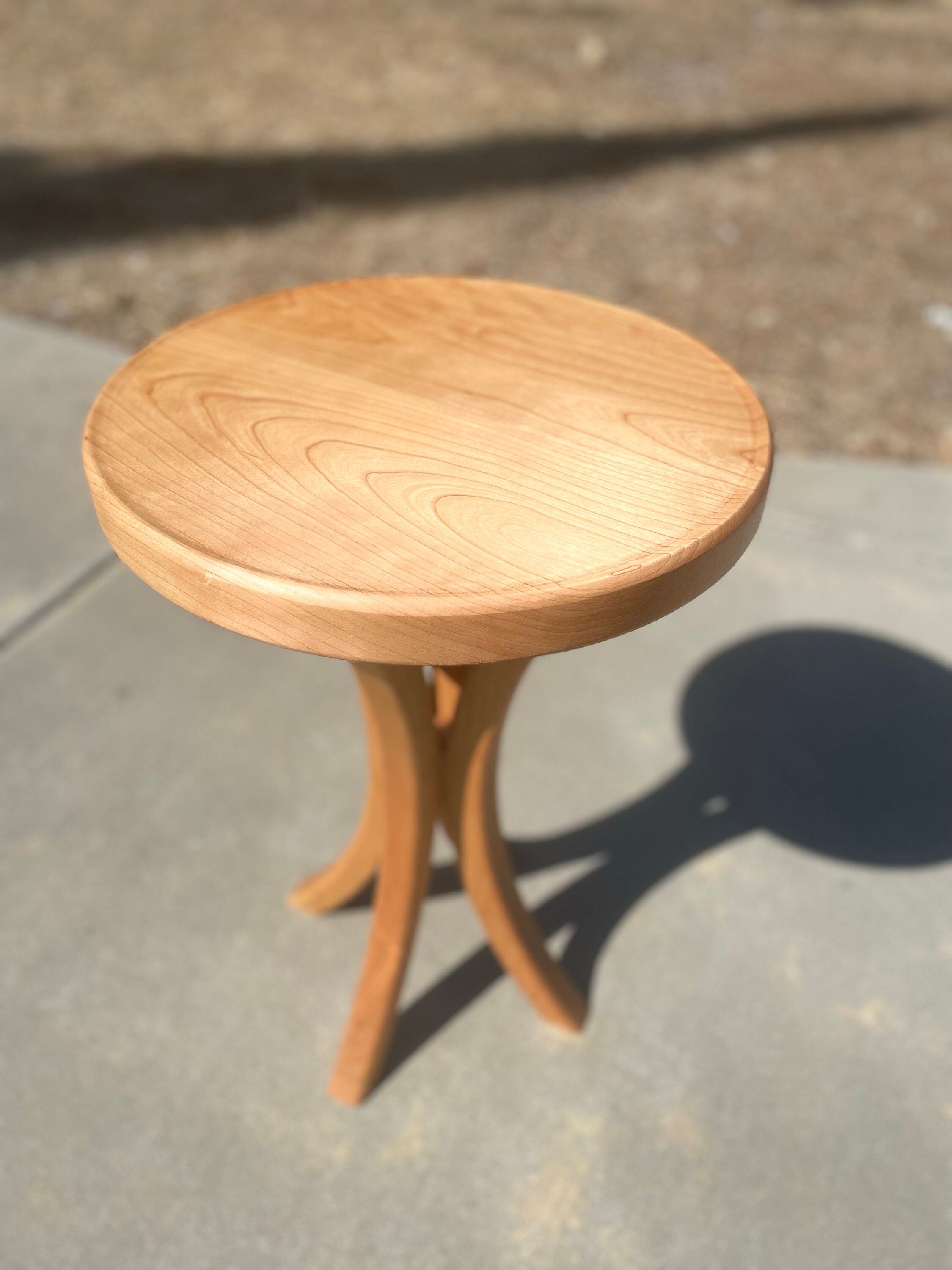 Circular End Table - Etsy
