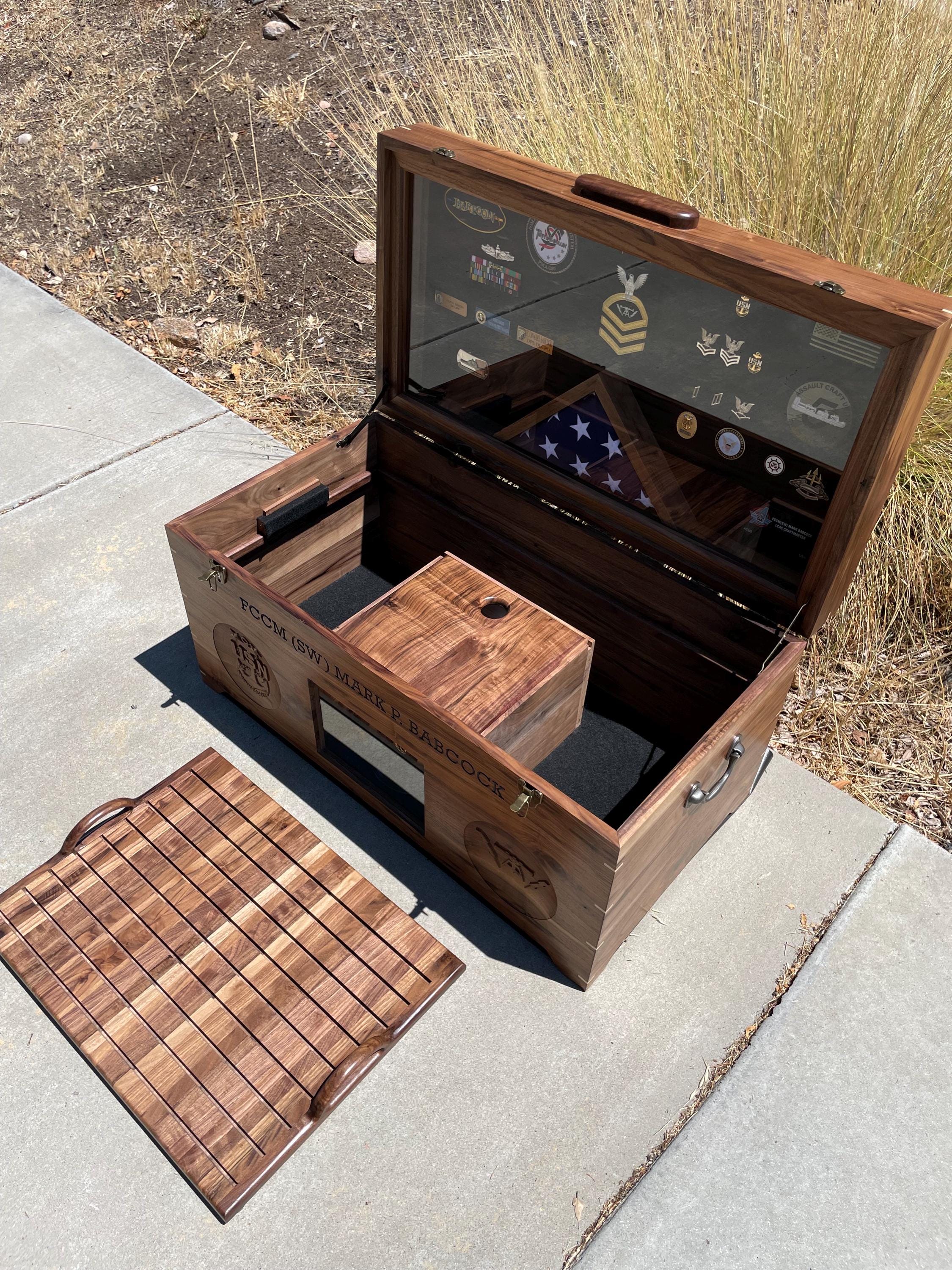 Military Retirement Chest - Etsy