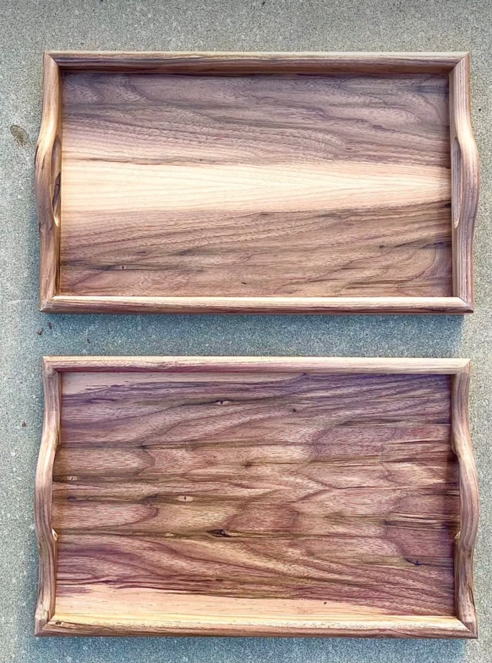 Walnut Serving Tray. - Etsy