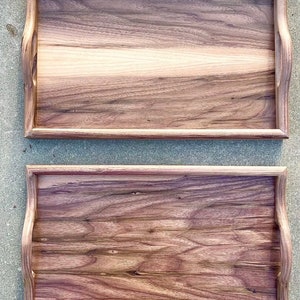 Walnut Serving Tray. - Etsy