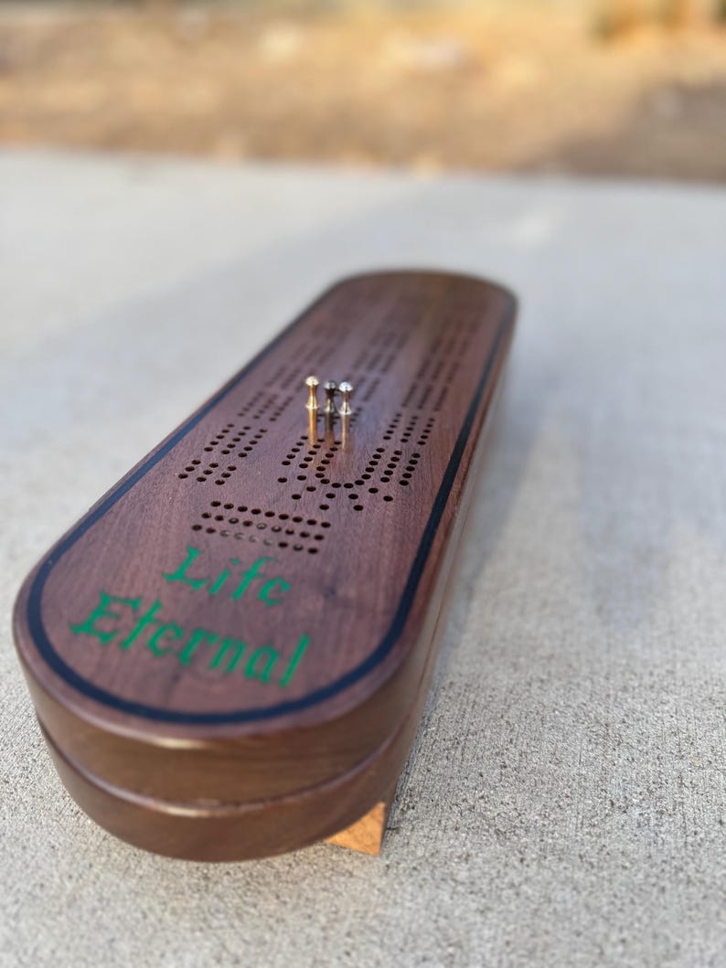 Cribbage Board - Etsy