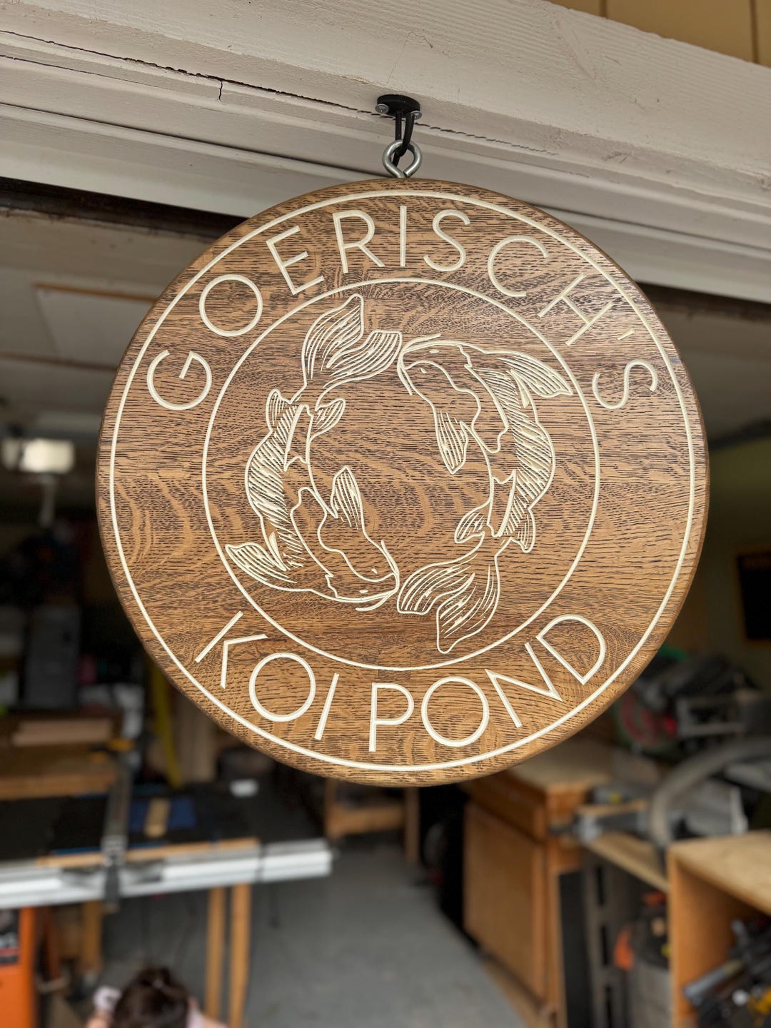 Koi Pond Sign - Etsy