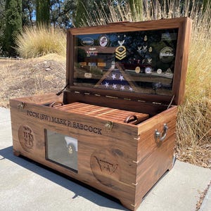 Military Retirement Chest - Etsy
