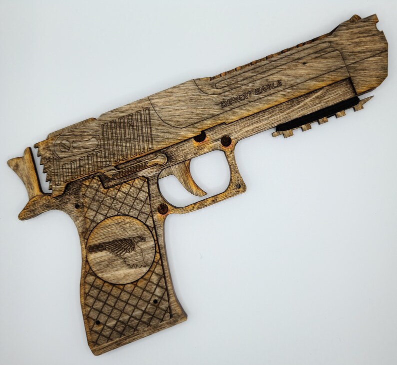 Desert Eagle Rubber Band Gun Physical Product - Etsy