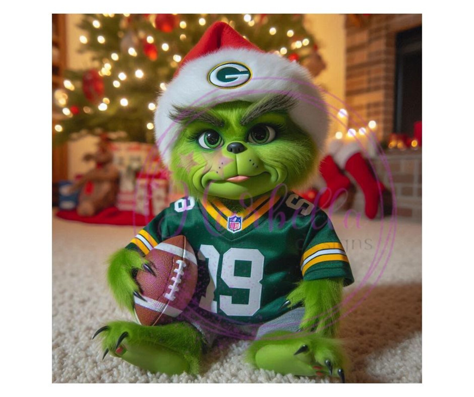 Baby Grinch NFL Designs - Etsy