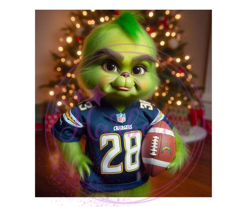 Baby Grinch NFL Designs - Etsy