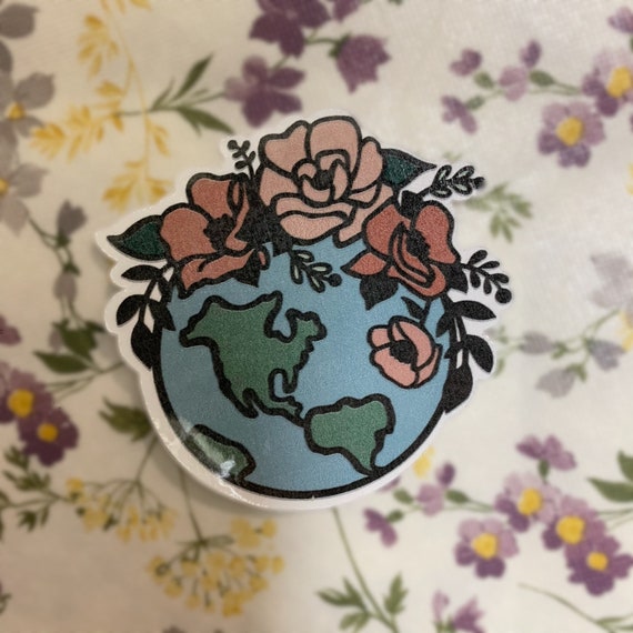 Stickers Paper Mother Earth Floral Sticker etna.com.pe