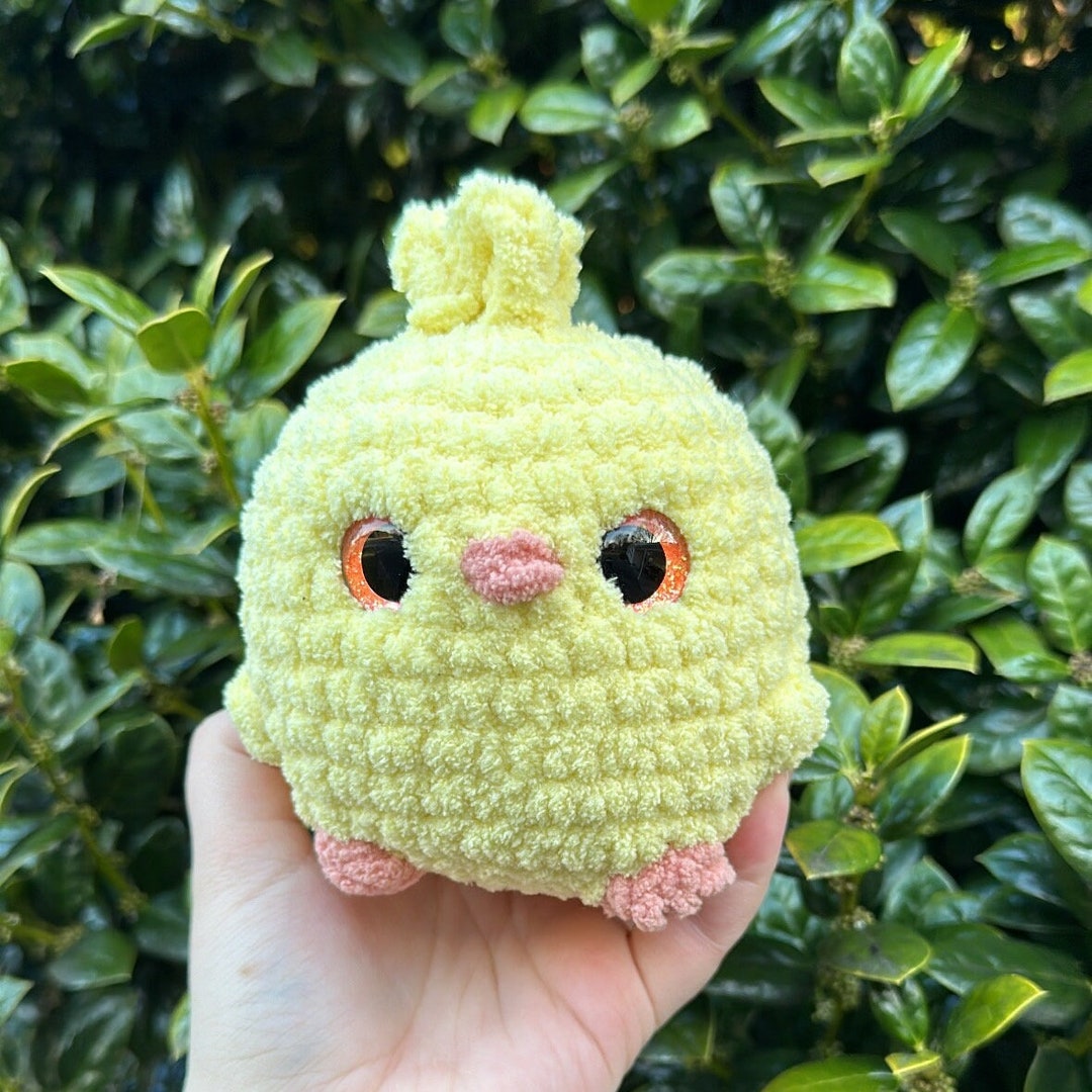 No Sew Baby Chick Ball Crochet Pattern | Amigurumi Crochet Pattern ...