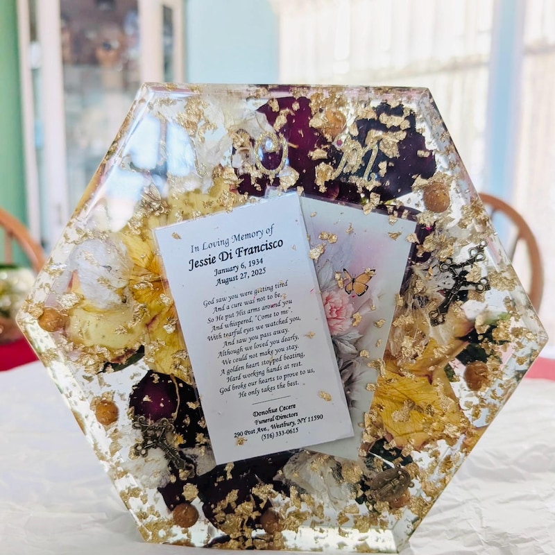 Epoxy Resin Memorial Headstone - Etsy