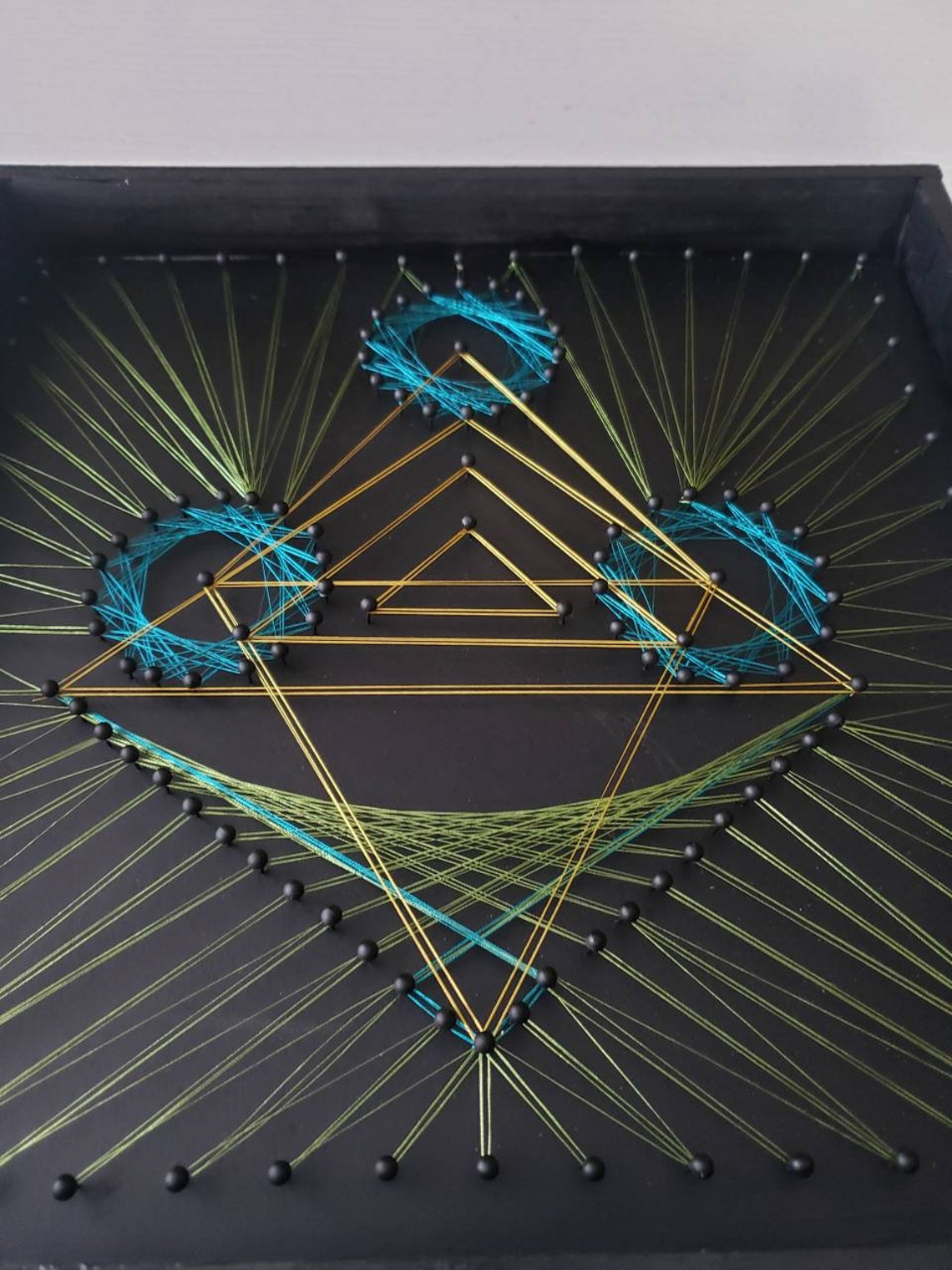 String Art Mini Matrix Sacred Geometry Decor Meditation - Etsy
