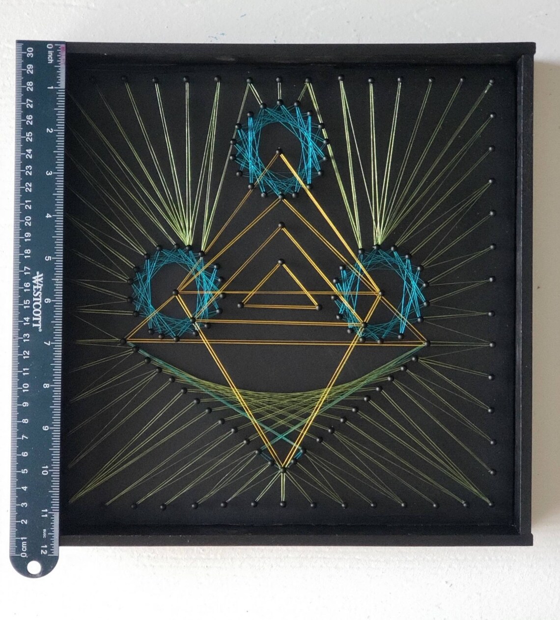 String Art Mini Matrix Sacred Geometry Decor Meditation - Etsy