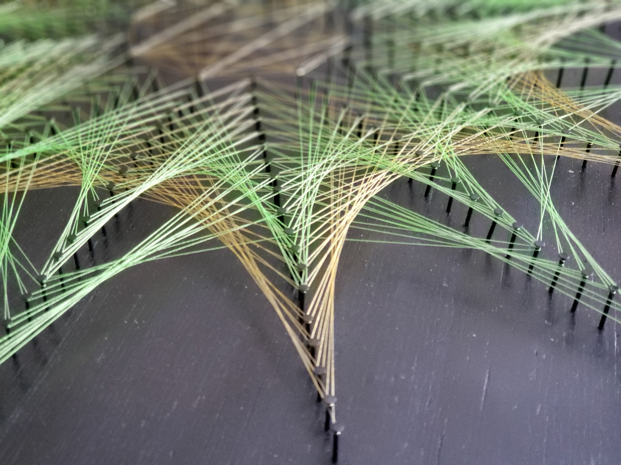 String Art Wall Hanging, Sacred Geometry Decor, Zen Art Mandala ...