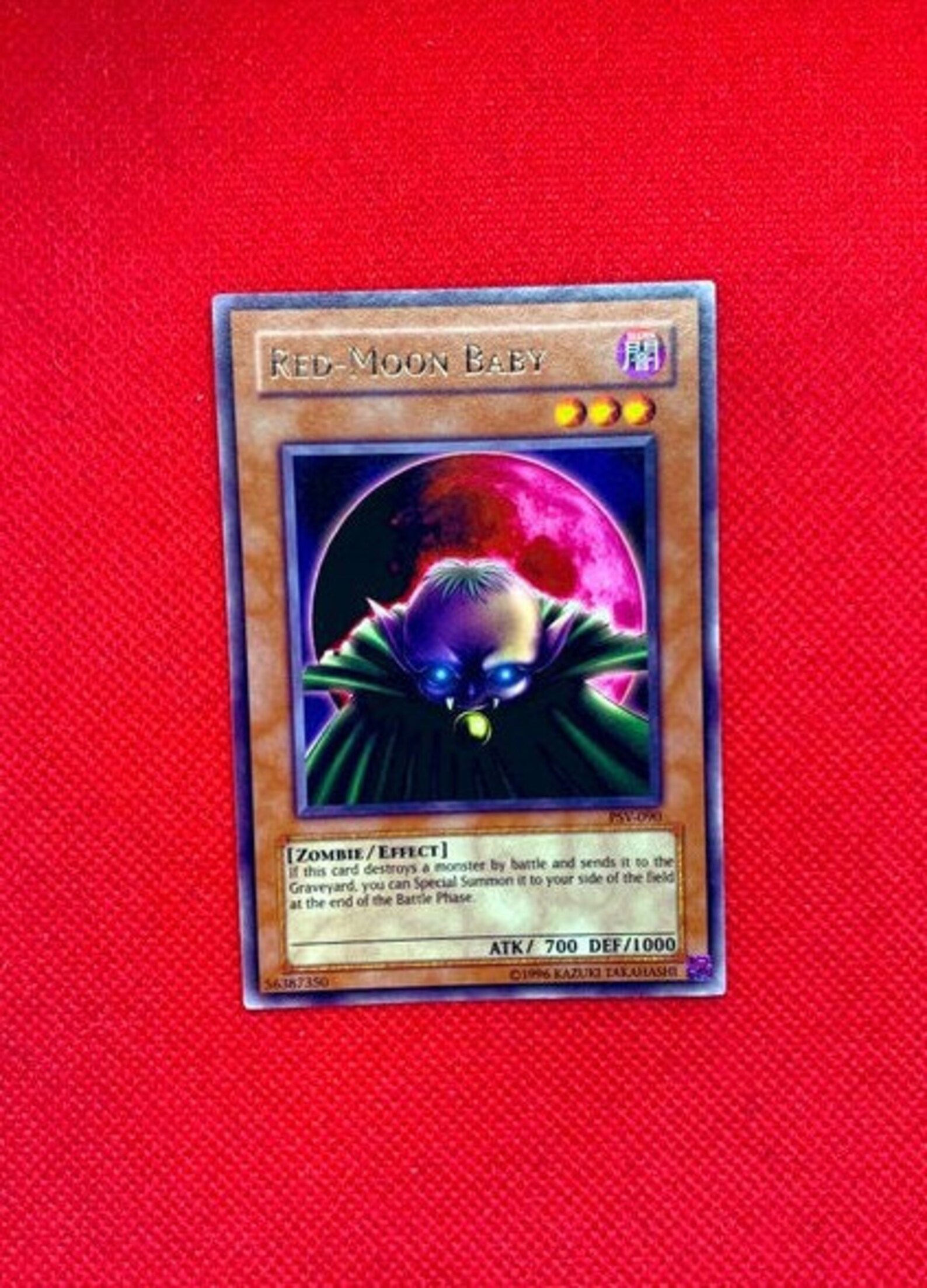 Yu-gi-oh Red Moon Baby Pharaoh's Servant Yugioh Card PSV-090 - Etsy