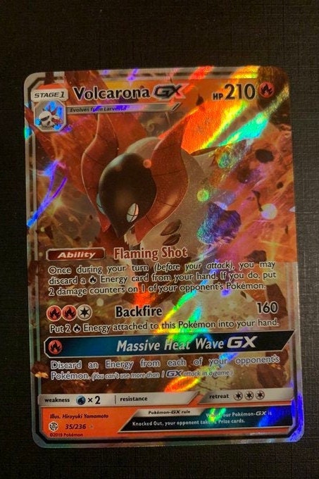 Pokemon Volcarona Card