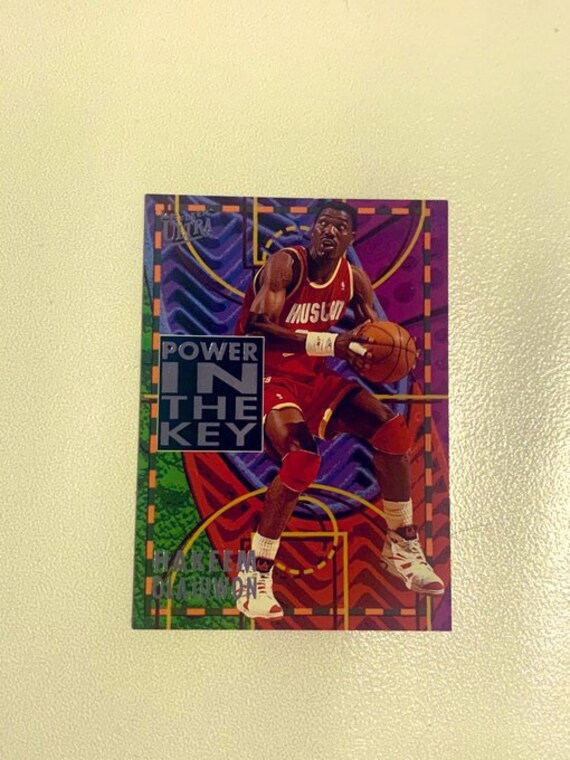 Hakeem Olajuwon 94-95 Fleer Ultra Power in the Key NBA Card 6 | Etsy