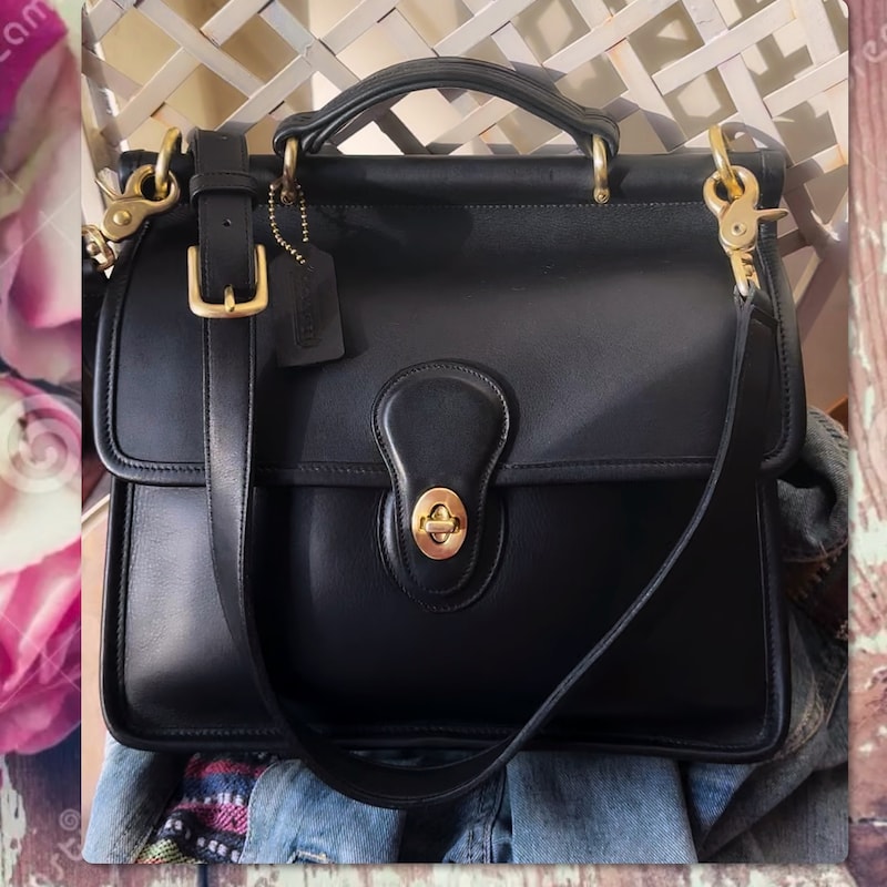 Coach Vintage Flap Bag - Etsy
