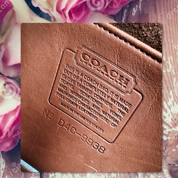 Vintage Coach Mitchell British Tan Crossbody Bag 9938 - Gem