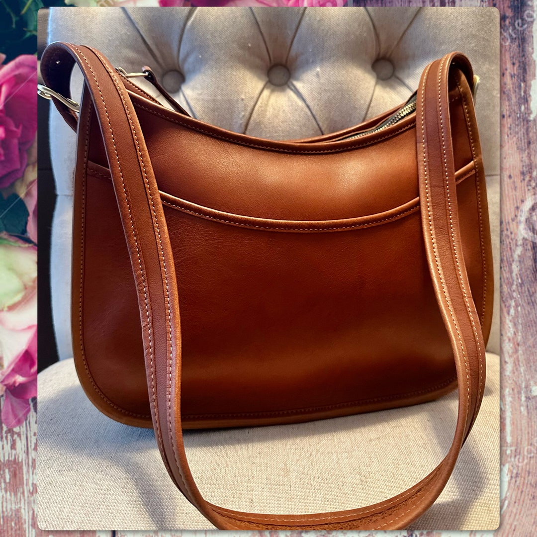 Vintage Coach British Tan Classic Hobo Bag 9855 - Etsy