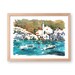 Cadaqués Barques Watercolour, Daniel Pagans Original Watercolor ...