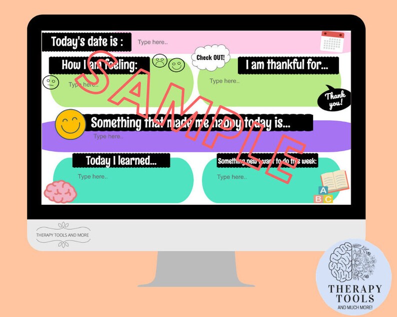 Daily Emotion Check in With Students, Google Slides Template, School ...