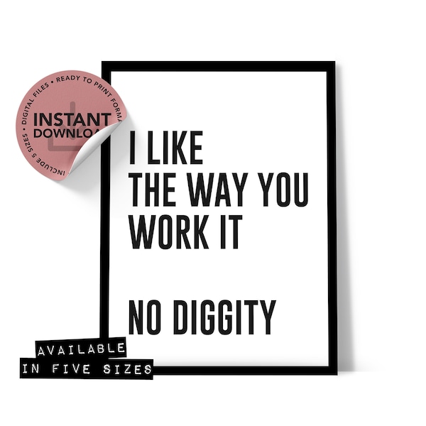 The Way You Work It - Etsy