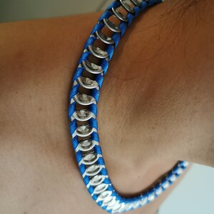 Unique Pull Tabs Necklace Recycled Elegance and Eco-friendly Chic - Etsy