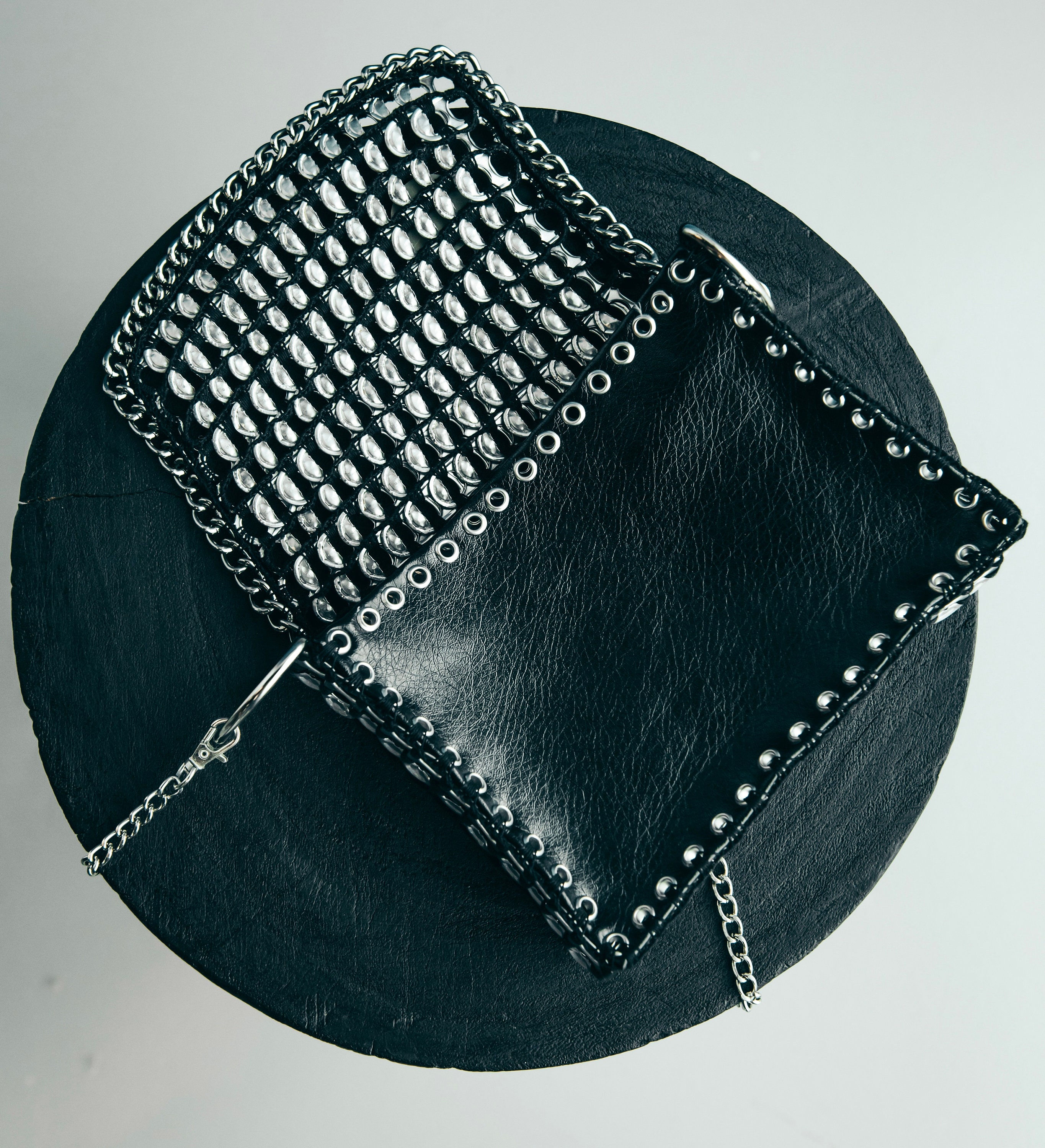 Soda Pull Tab Bag Black Pop Tops Purse Upcycled Bag Retro Flap Soda Can ...