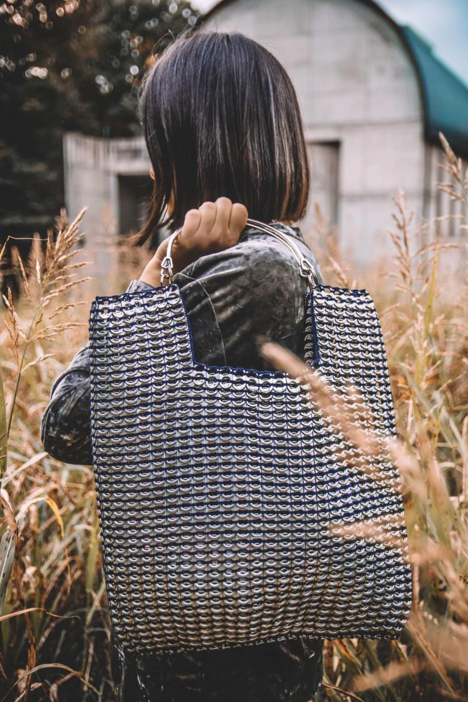 Soda Can Pop Top Bag Pop Tab Handmade Crochet Clutch Metal - Etsy