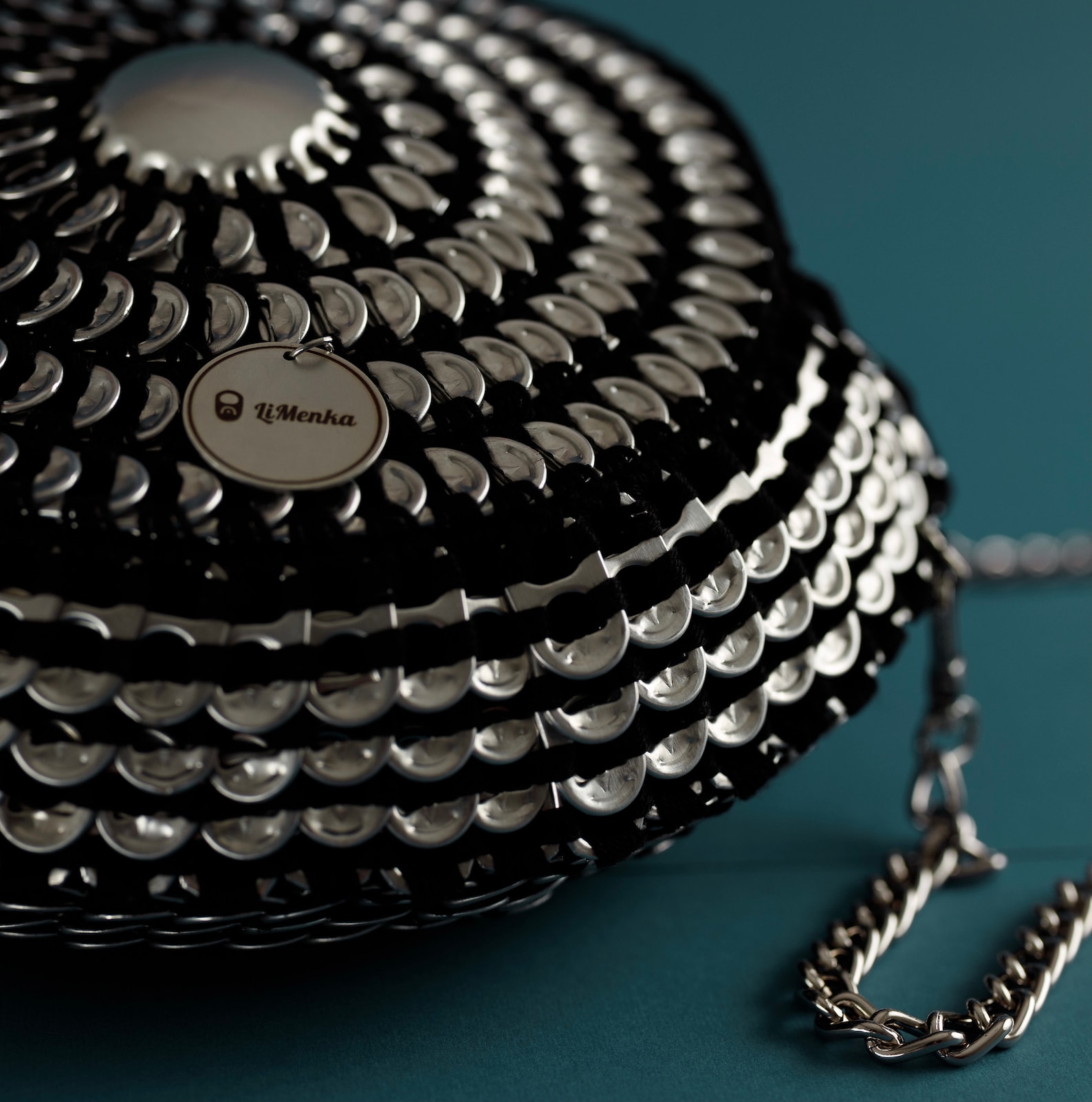 Soda Can Pop Top Bag Pop Tab Handmade Crochet Clutch Metal Retro Purse ...