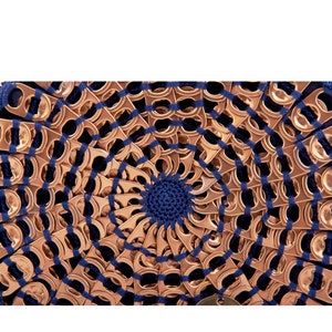 Round Bag Made of Upcycled Pull Tabs Eco-friendly Handbag With Unique ...