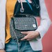 Soda Pull Tab Bag Elegant Pop Tops Purse Upcycled Bag Silver Flap Soda ...