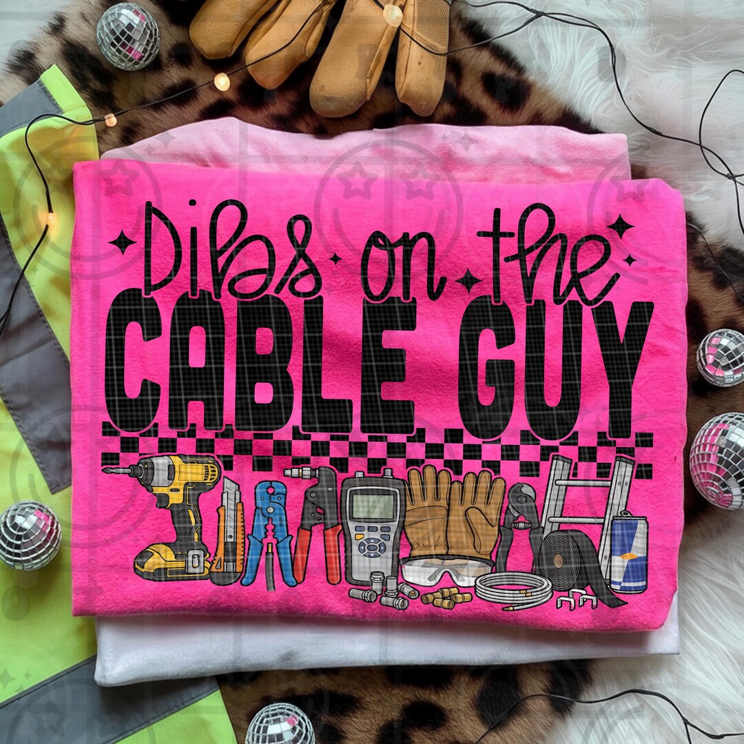 Dibs on the Cable Guy Png Download - Etsy
