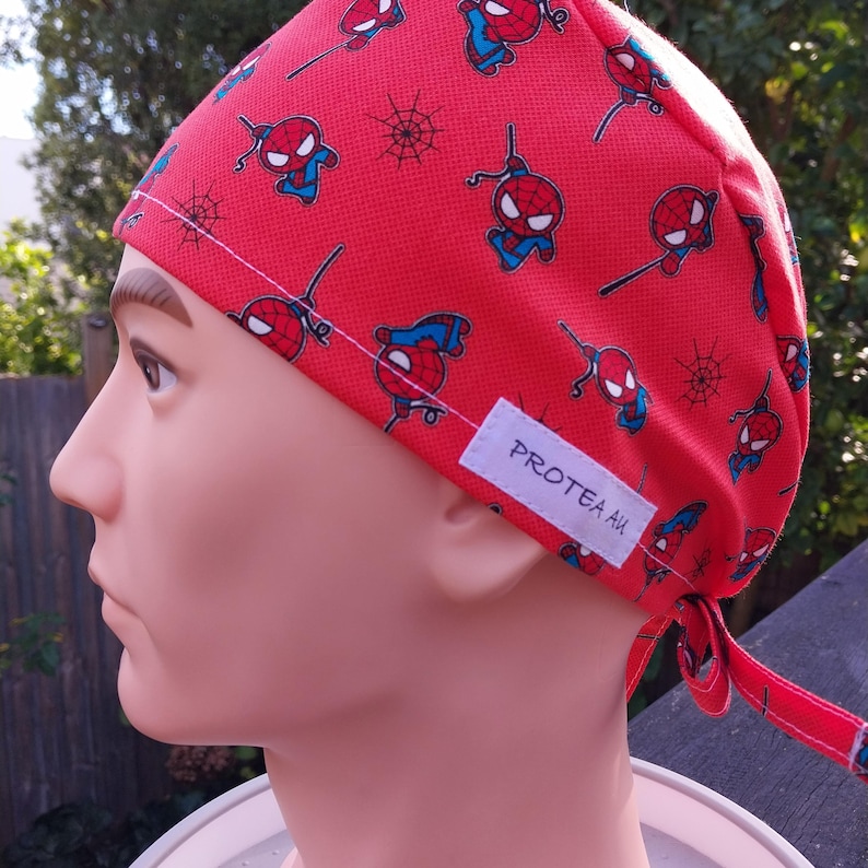 Mens / Unisex Surgical Scrub Hat. 100% Cotton. Theatre Doctors, Nurses ...