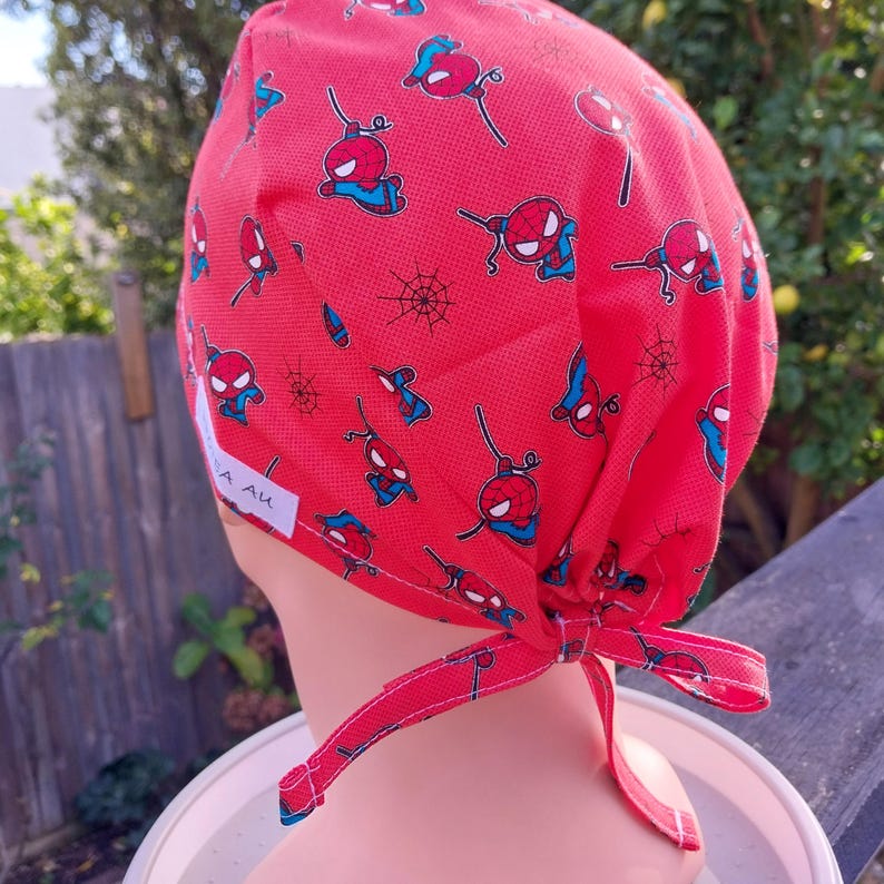 Mens / Unisex Surgical Scrub Hat. 100% Cotton. Theatre Doctors, Nurses ...
