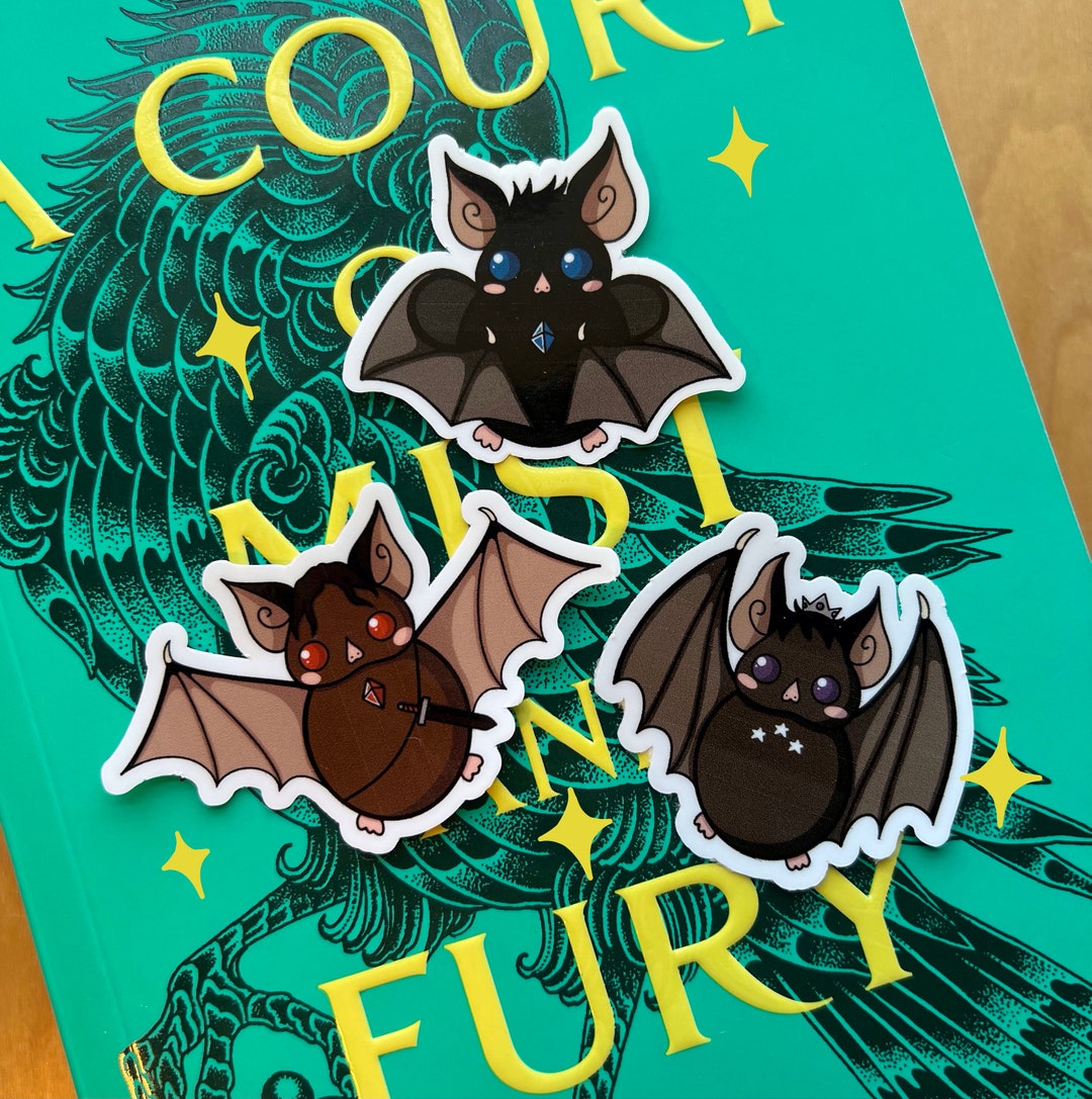Bat Boys Vinyl Stickers | Acotar Stickers | Azriel Sticker | Rhysand ...