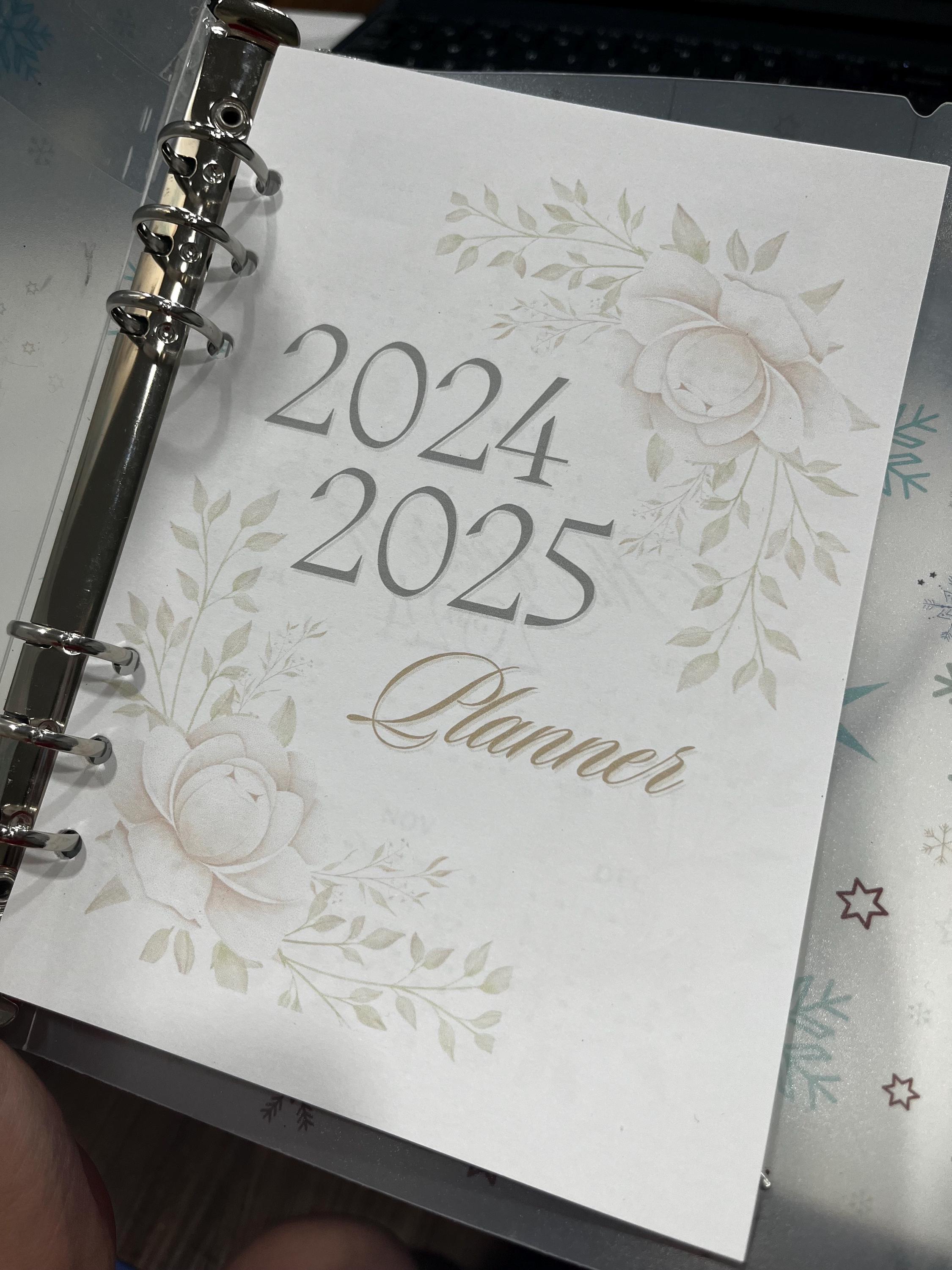 Digital Printable Floral 2024-2025 Planner - Etsy