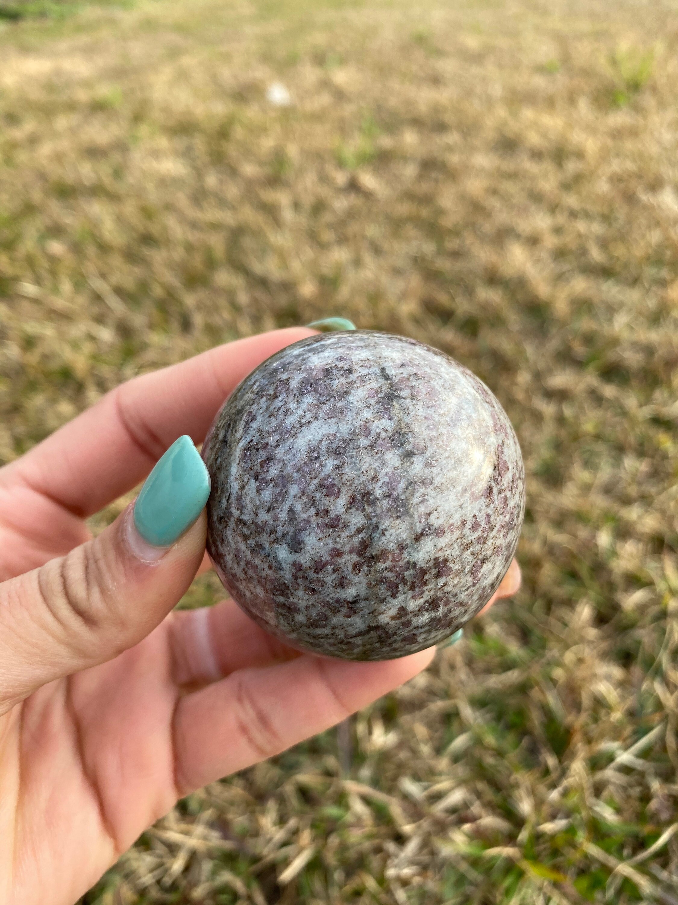 Garnet Matrix Sphere Garnet Matrix Stone Garnet Matrix | Etsy