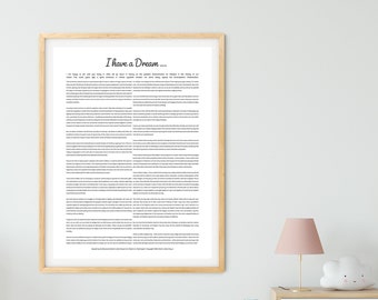 I Have a Dream Print - Etsy