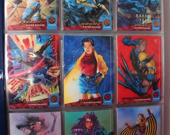 X Men Cards | Etsy