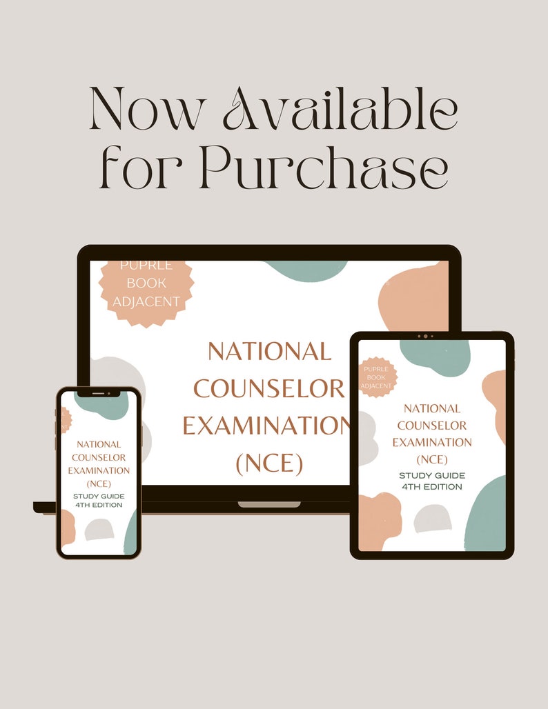 Full National Counselor Examination (NCE) Study Guide | 243 Pages ...