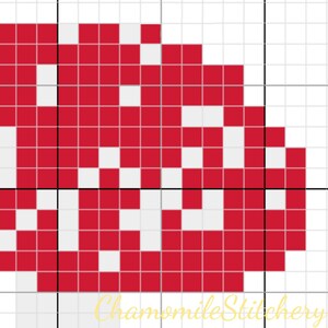 Toadstool Cross Stitch Pattern - Etsy