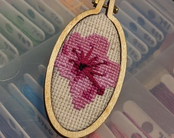 Cherry Blossom Cross Stitch Pattern | Etsy