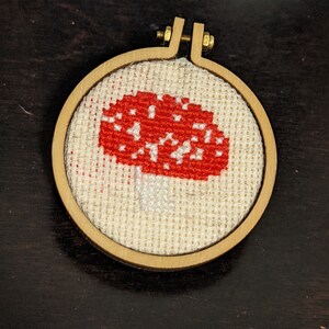 Toadstool Cross Stitch Pattern - Etsy