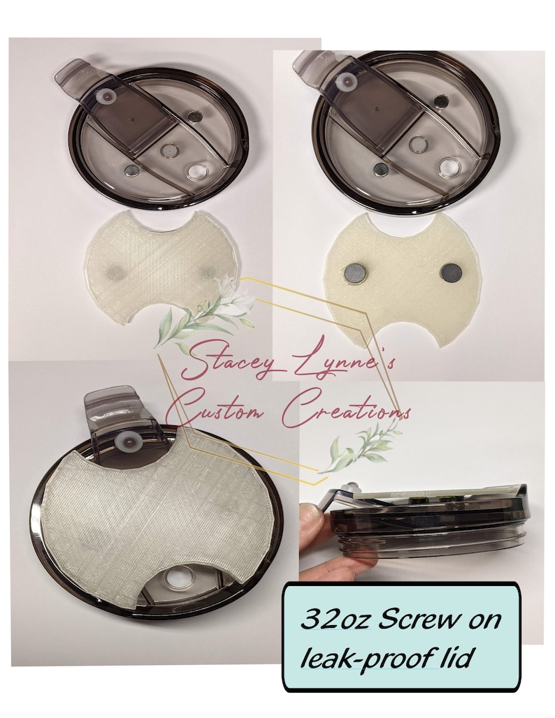 Tumbler Ice Topper 3D Printed Base | Removable Ice Topper | Multiple ...