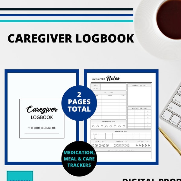 Caregiver Daily Form - Etsy