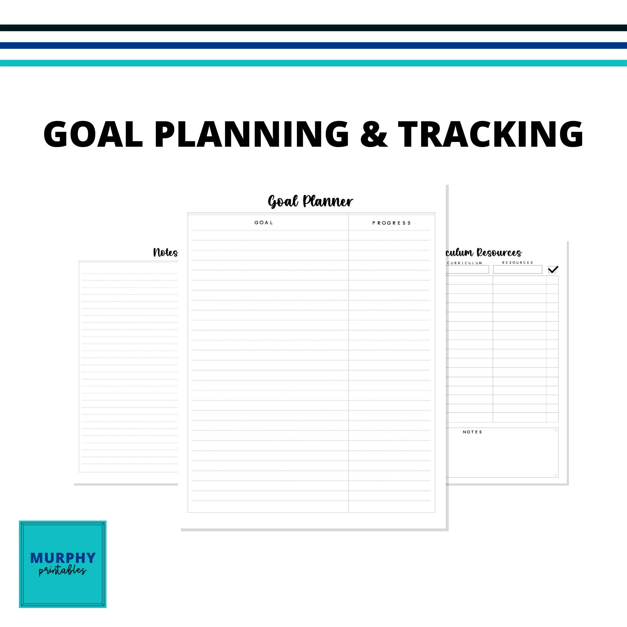 Summer School Planner for Kids | Undated Printable Homeschool Daily ...