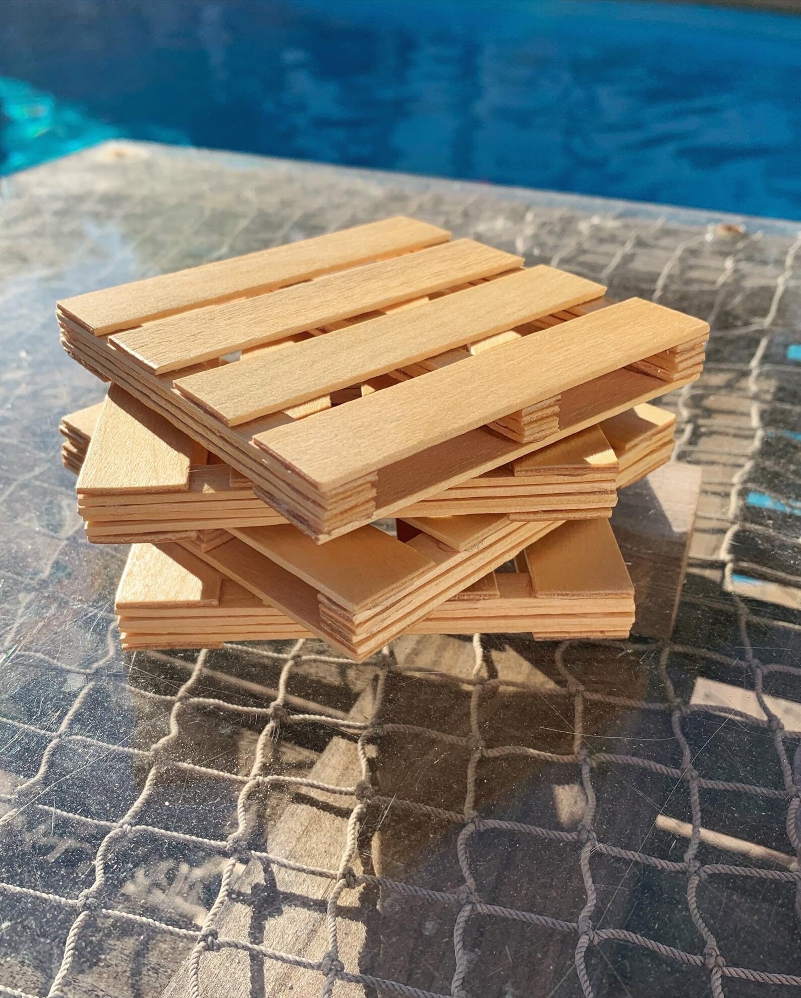 Pallet Coasters - Etsy