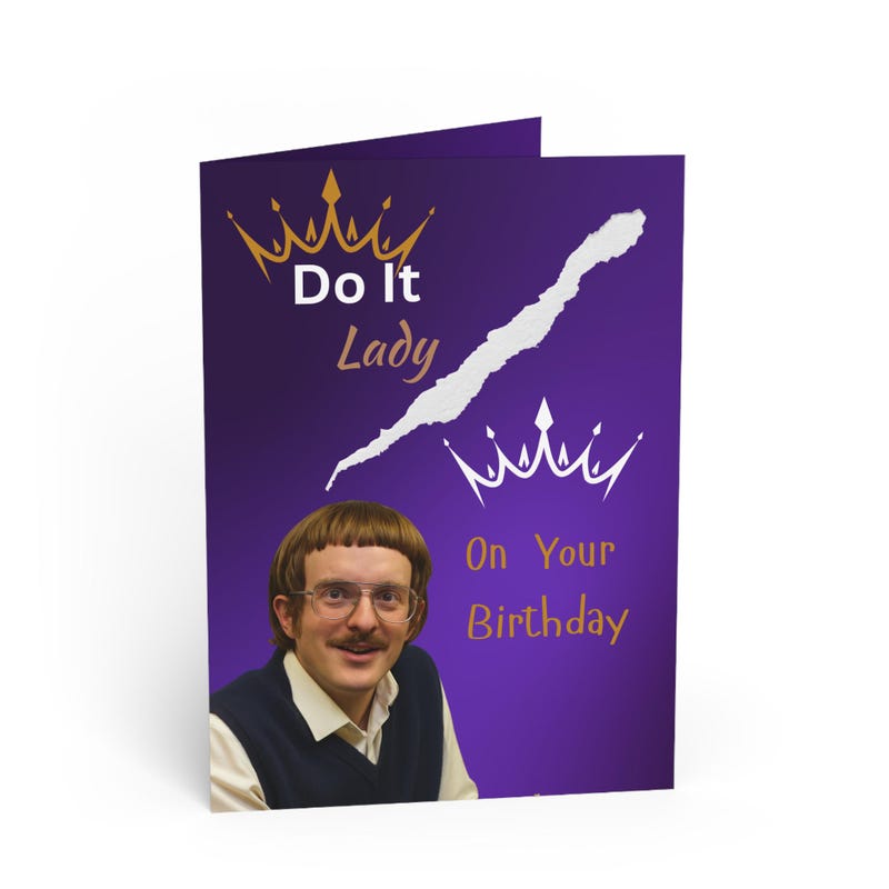 Chit Birthday Card - Etsy