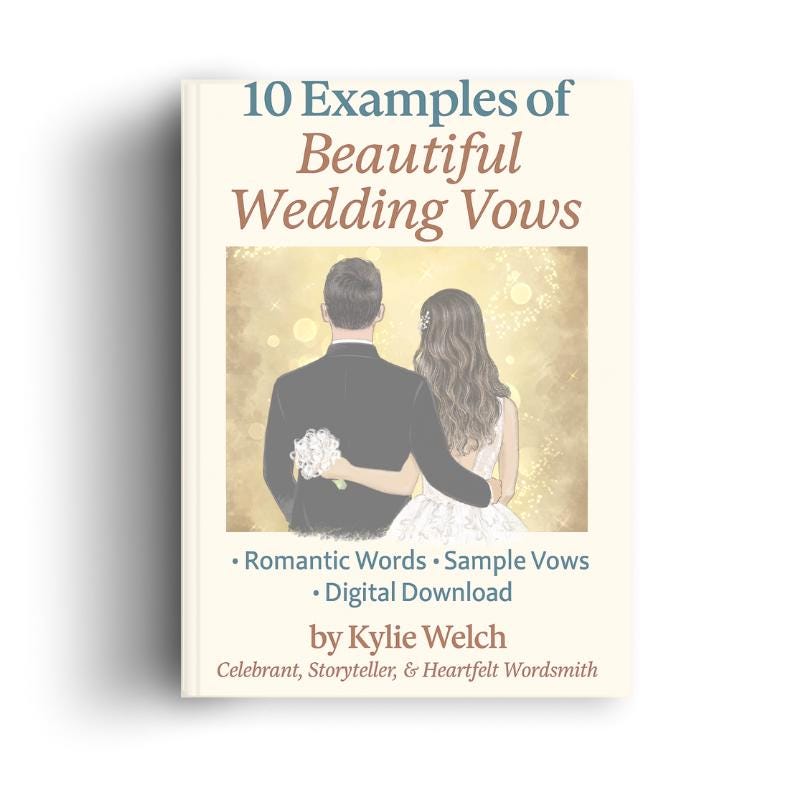 10 Examples of Beautiful Vows for Your Wedding From a Celebrant for a ...